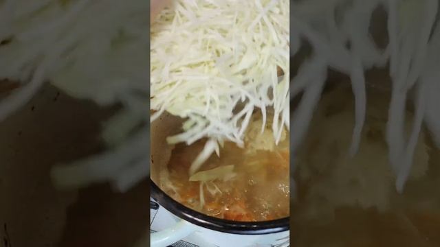 щи с капусты и грибами, рецепт от кулинара в деревне