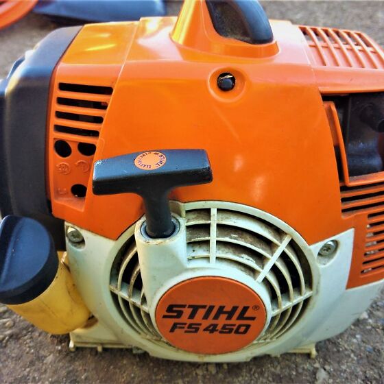 Stihl fs450 работа после прожига Глушителя???? #двигатель #stihl #штиль #ремонт #мотокоса #триммер