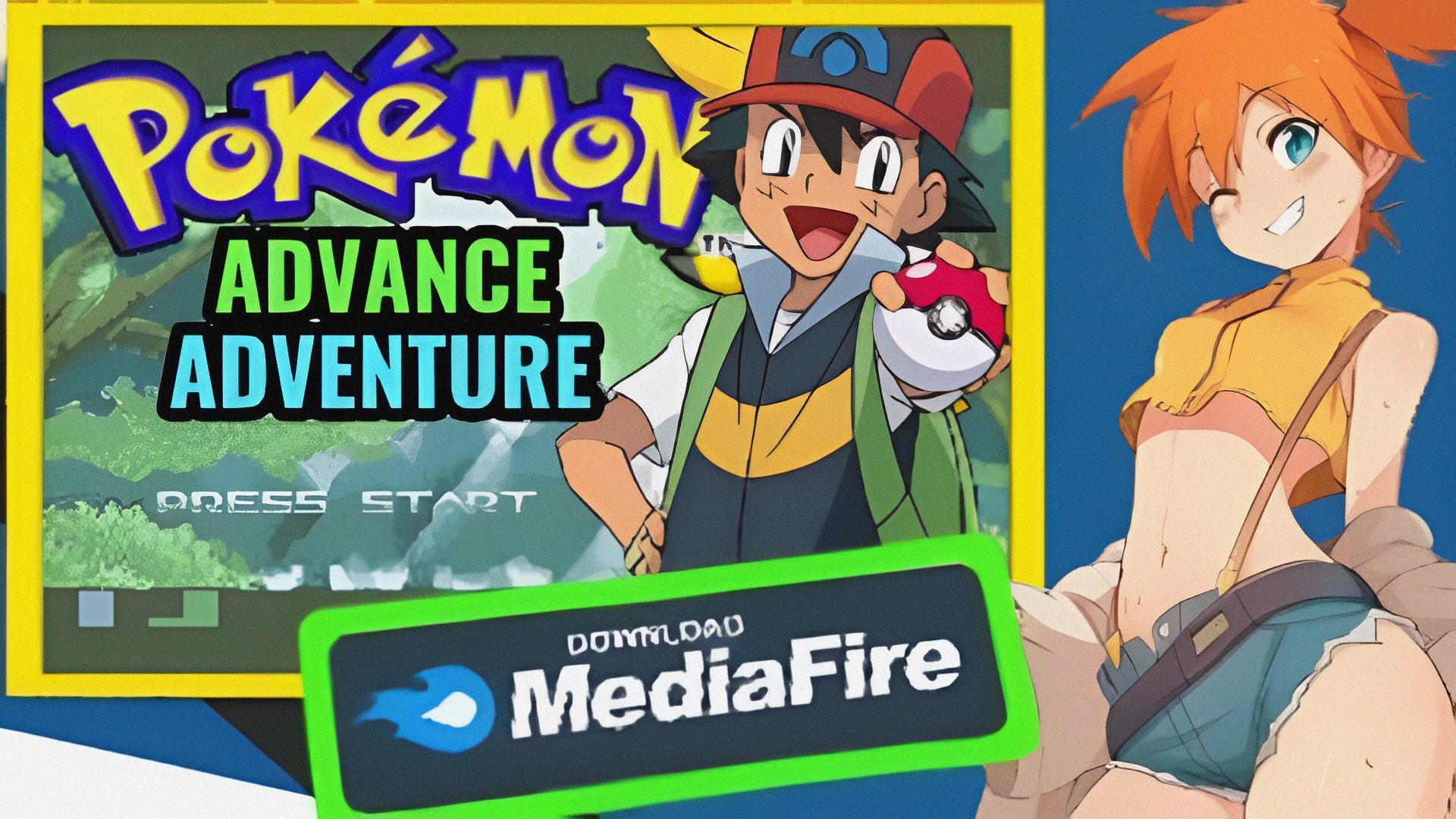 Pokemon Advanced Adventure (Inglês) GBA - 3mulador 4ndroid