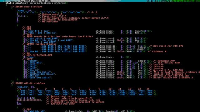 Create a Compiler part 5b of 5 — Defining Target Machines