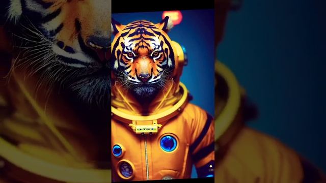 ?? animal space program / ? нейросеть рисует / neural network draws art #35