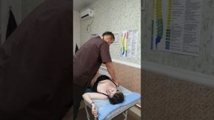 Сняли спазм была лёгкая скованость шейного и грудного отдела. Оренбург 89033952344 Рустам.