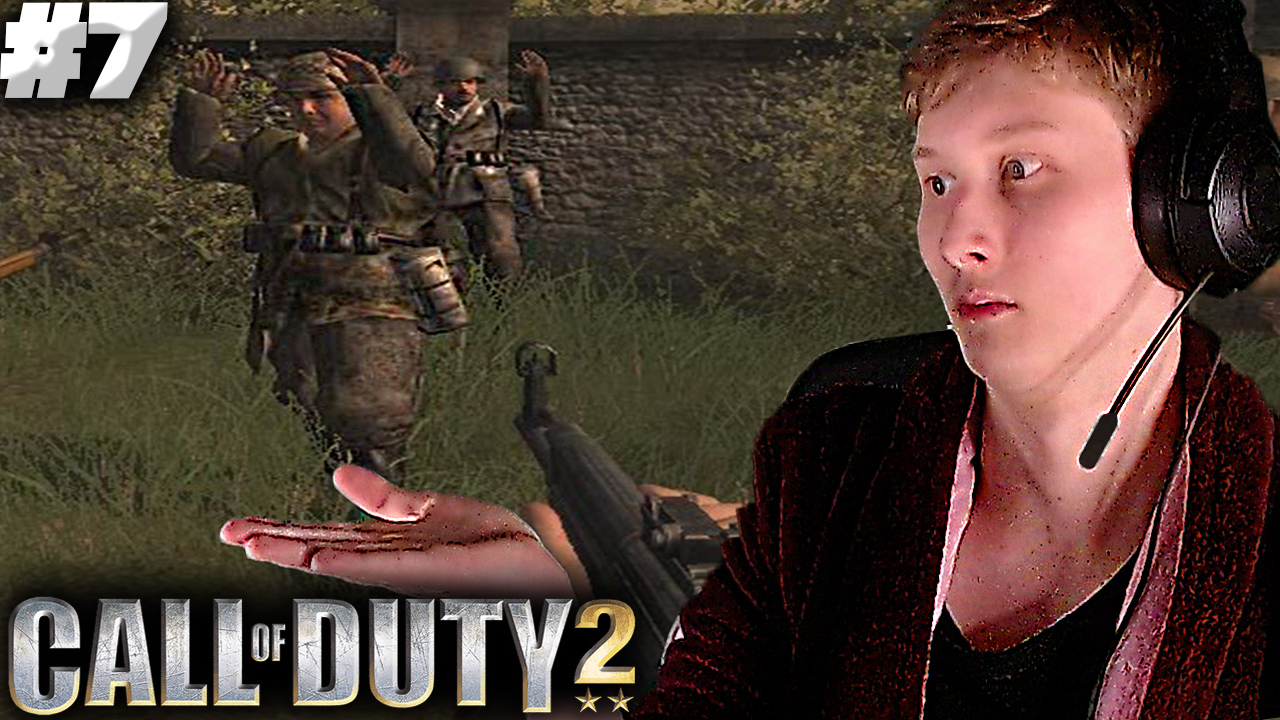 ФАШИСТЫ СДАЮТСЯ В ПЛЕН►ПРОХОЖДЕНИЕ CALL OF DUTY 2►#7