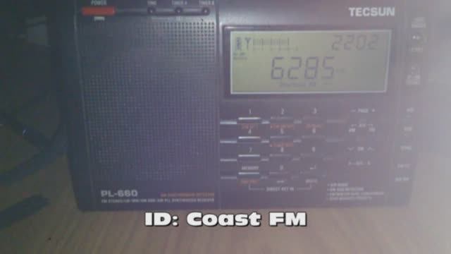 15.07.2018 19:02UTC, [p:48m], Coast FM, 6285кГц