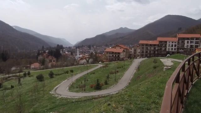 ПАРК Фруктовый Сад    Санатория Беларусь в Красной Поляне. Смотровая площадка..mp4