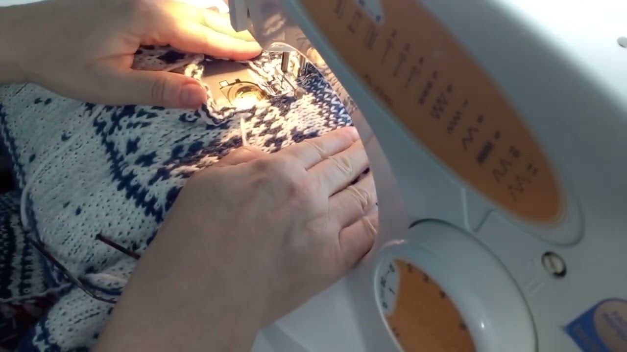 Блокировка стиков. Жаккард без протяжек.