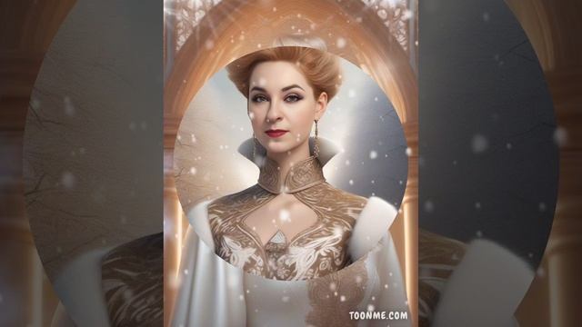 Ледяная королева входит в чат. фотосет зимний часть 1 - с короткими волосами