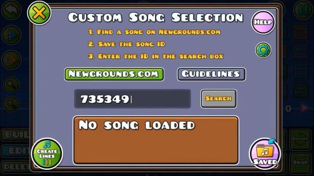 Как узнать ID песни на сайте Newgrounds для Geometry Dash - смотреть ...