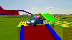 AUDI Q8, CHEVROLET, VOLVO, MERCEDES, FIRE DEPARTMENT TRANSPORTING WITH MAN TRUCKS! Farming Simulato