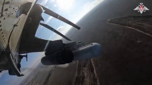 Боевая работа экипажей Ка-52М