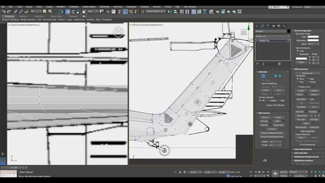 Modeling Helicopter 3ds max tutorial part-3 UH-60 Black Hock