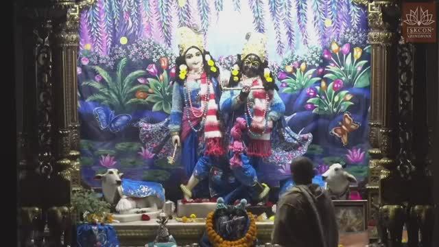 2023_12_27 | ББ Говинда Свами | Мангала-арати КБМ, Вриндаван