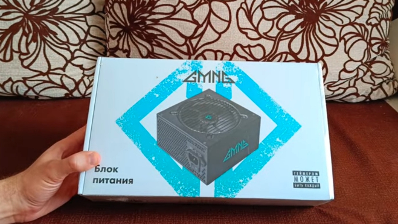 Unboxing блока питания GMNG GG-PS1000M