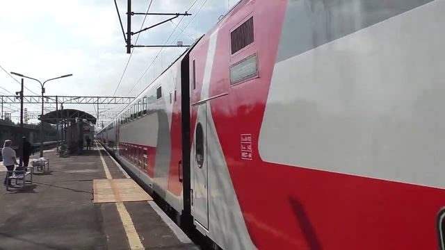 Тепловоз ТЭП70БС-299 (ТЧЭ-14) с техническим поездом №5??? (п. №025А/026А Санкт-Петербург - Москва).