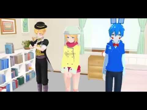 (MMD) Любовный  Выбор Рин