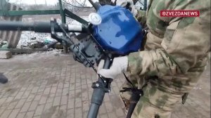 Наши бойцы сбили огромный дрон