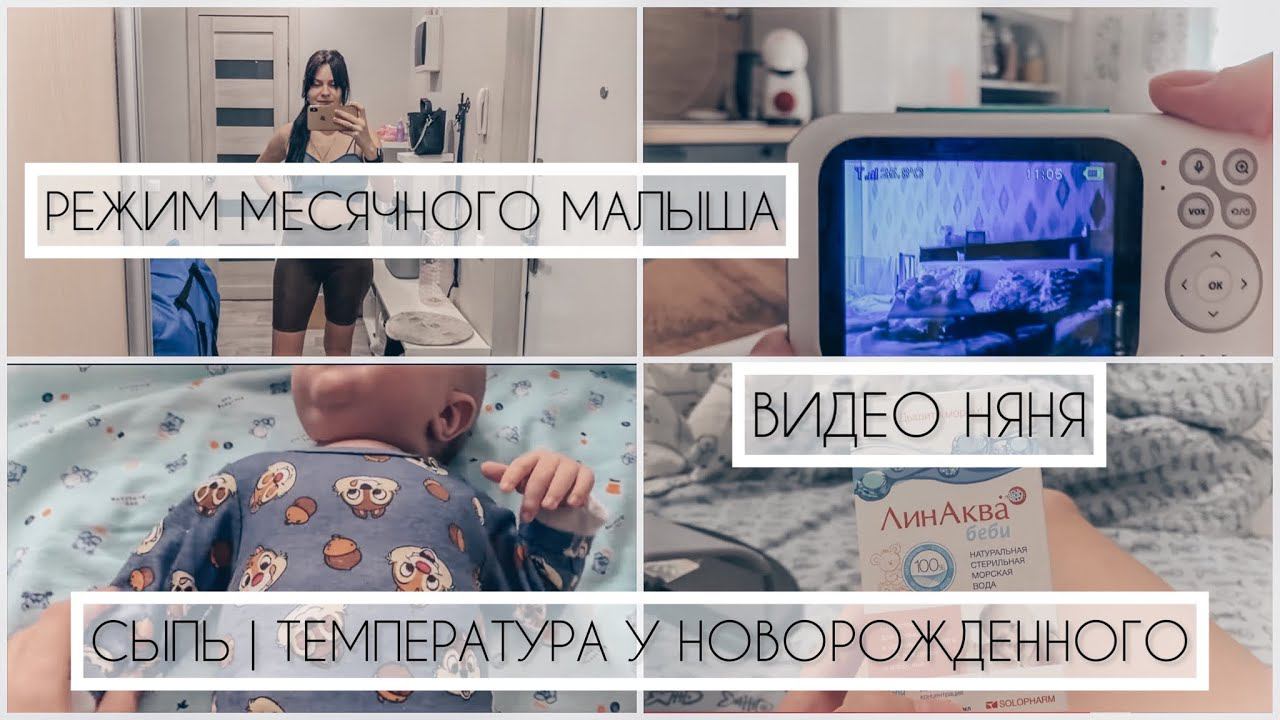 Режим месячного малыша  • Температура у новорожденного • Материнские будни