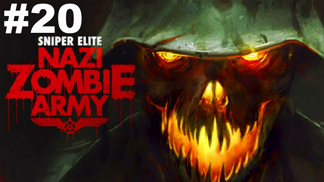 ▶Sniper Elite: Nazi Zombie Army. Глава 4: Библиотека зла. #20