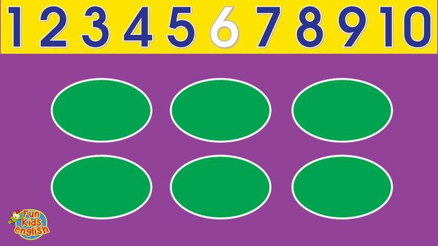 Counting 1 to 10 Numbers Counting Song for Kids ESL for Kids Fun Kids English
