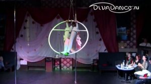 Роза воздушное кольцо - студия танца Divadance