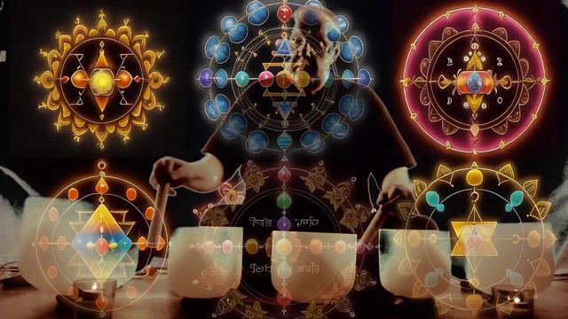 Положительный резонанс – 432 Гц – Хрустальные поющие чаши, исцеляющие звуковые волны