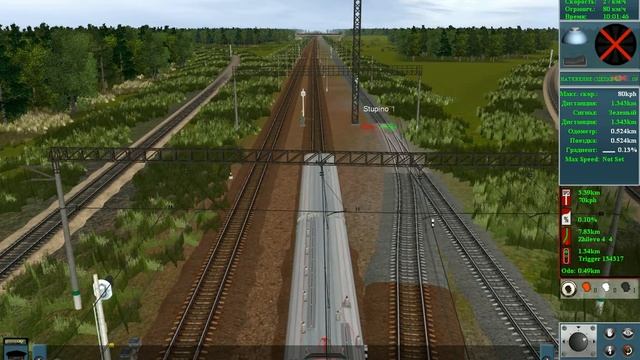 trainz 2012 _ Павелецкое направление _ Ступино