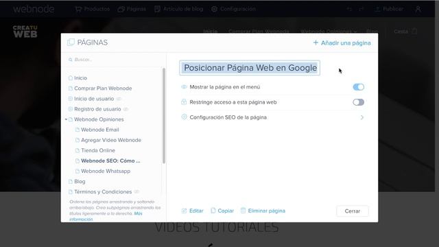 Crear Sub Menú en Página Web (con Webnode) FACIL y RAPIDO – смотреть ...