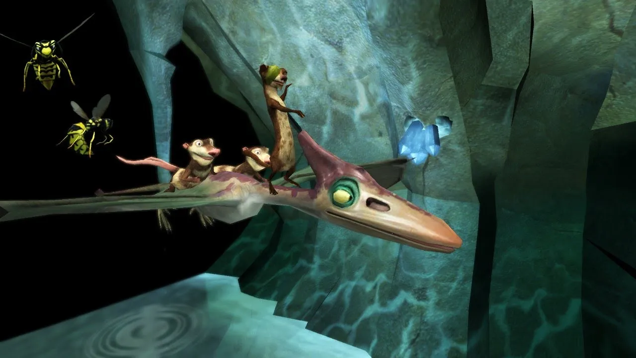 Эпик на птеродактиле ❄️Ice Age 3❄️