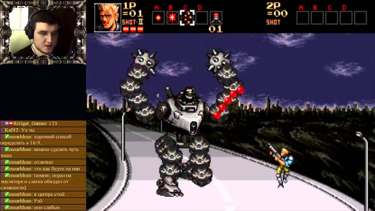 Contra: Hard Corps Двойное прохождение (Запись стрима)