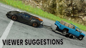BeamNG Drive - Подъем На Холм С Тяжелым Грузом (Два Предложения В Одном Видео)