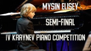 Chopin, Haydn, Tchaikovsky /Krainev Piano Competition /Elisey Mysin