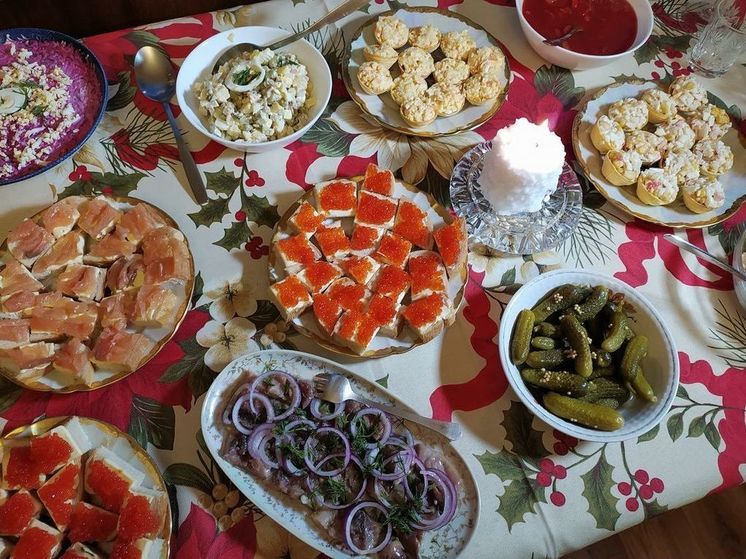 Новогодний стол 2