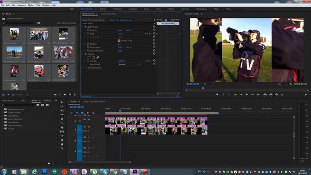 Как сделать слайд-шоу за минуту! ｜ Premiere Pro