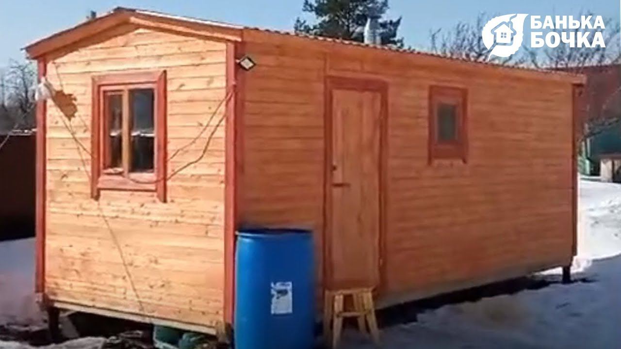#ОТЗЫВ Каркасная баня, 6 метров