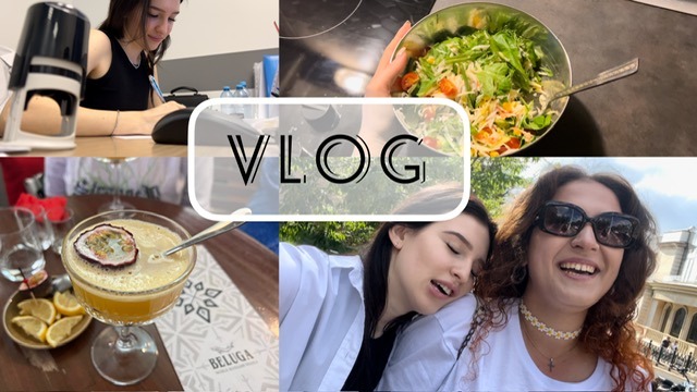 VLOG // НАПИЛИСЬ с подругой?/ЧТО СДЕЛАЛИ С РУСАЛОЧКОЙ?!?ГОТОВИМ САЛАТ?/ВЫГОРАНИЕ НА РАБОТЕ?