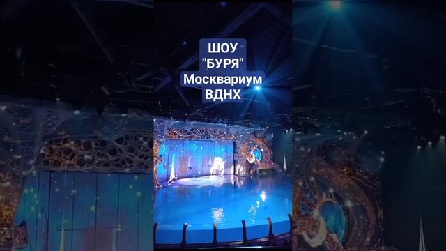 ШОУ "БУРЯ" МОСКВАРИУМ. ВДНХ.