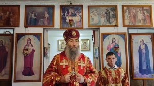 Проповедь владыки Гурия на престольный праздник храма села Самарка