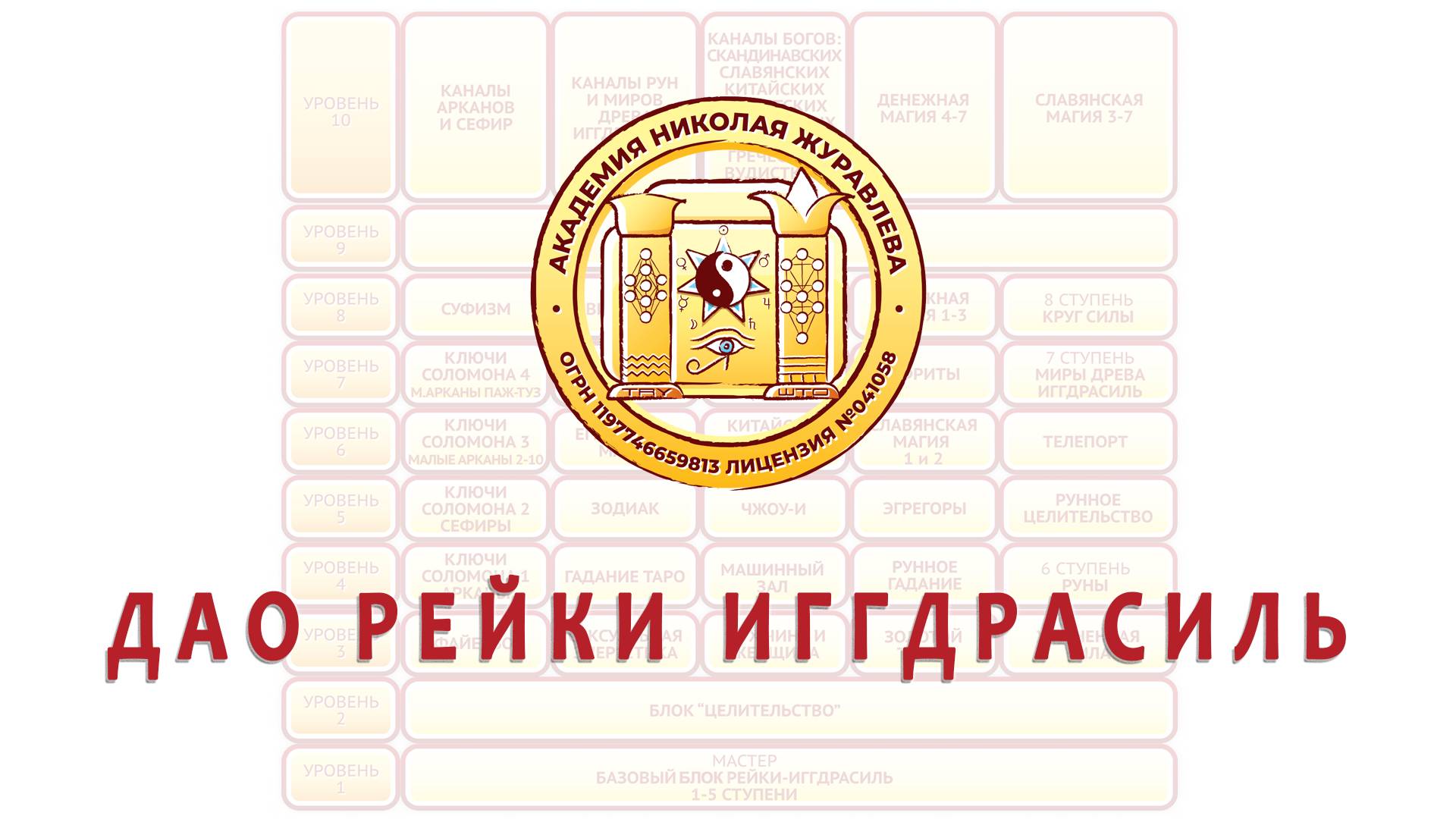 Николай Журавлев о Дао Рейки Иггдрасиль