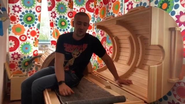 Видеоотзыв о горизонтальной кедровой фитобочке (Кузнецов)