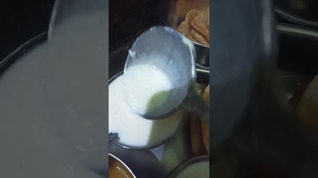 bhojan Mantra ke sath sabji kheer