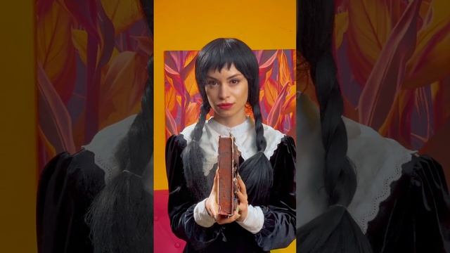Магический макияж Уэнсдей Аддамс ?? #shorts #trend #prank #joke  #rec #wednesdayaddams #makeup