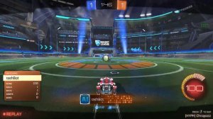 SkyBot and ReliefBot VS Beast and RashBot | Custom Rocket League bots showmatch