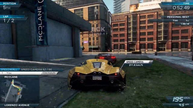 4K || NFS : Most Wanted || MARUSSIA B2 || Cruise Control || Circuit ...