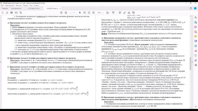 МСиВОпт. Пр. зан. 11-12. Многоэкстр. поиск