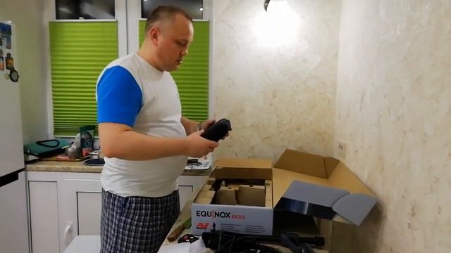 Купил металлоискатель equinox 800.mp4