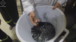 CNT EPD Spark-2 test on waste from DDP (CNT EPD Spark-2, CNT HS-11)