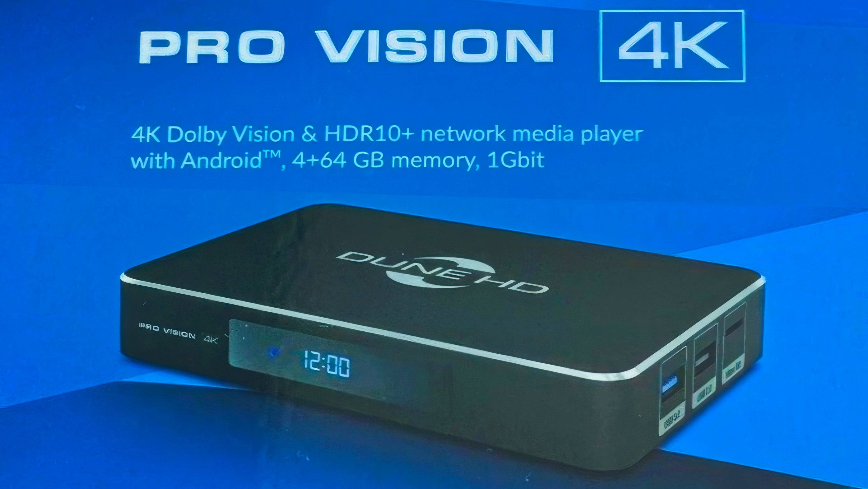 Dune HD Pro Vision 4K. Распаковка