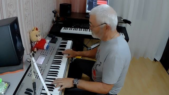 незабываемые мелодии.Petite fleur.кавер.ketron sd1