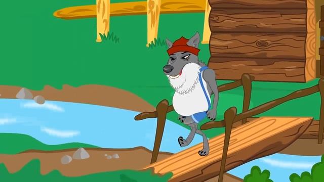 Le Loup et les 7 Chevreaux  - dessin animé en français - Conte pour enfants
