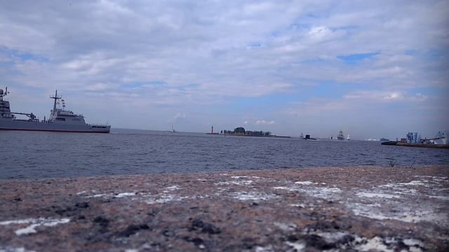 Санкт-Петербург 2017. Главный военно-морской парад. Крондштадт, прохождение парадного ордера